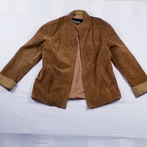 Wilsons Leather | Jackets & Coats | Wilsons Suede Leather Cuffed Jacket ...